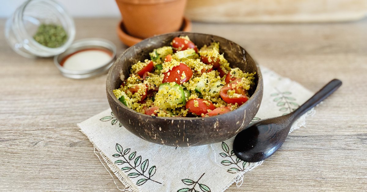 Taboulet citron-menthe - Nota Banane